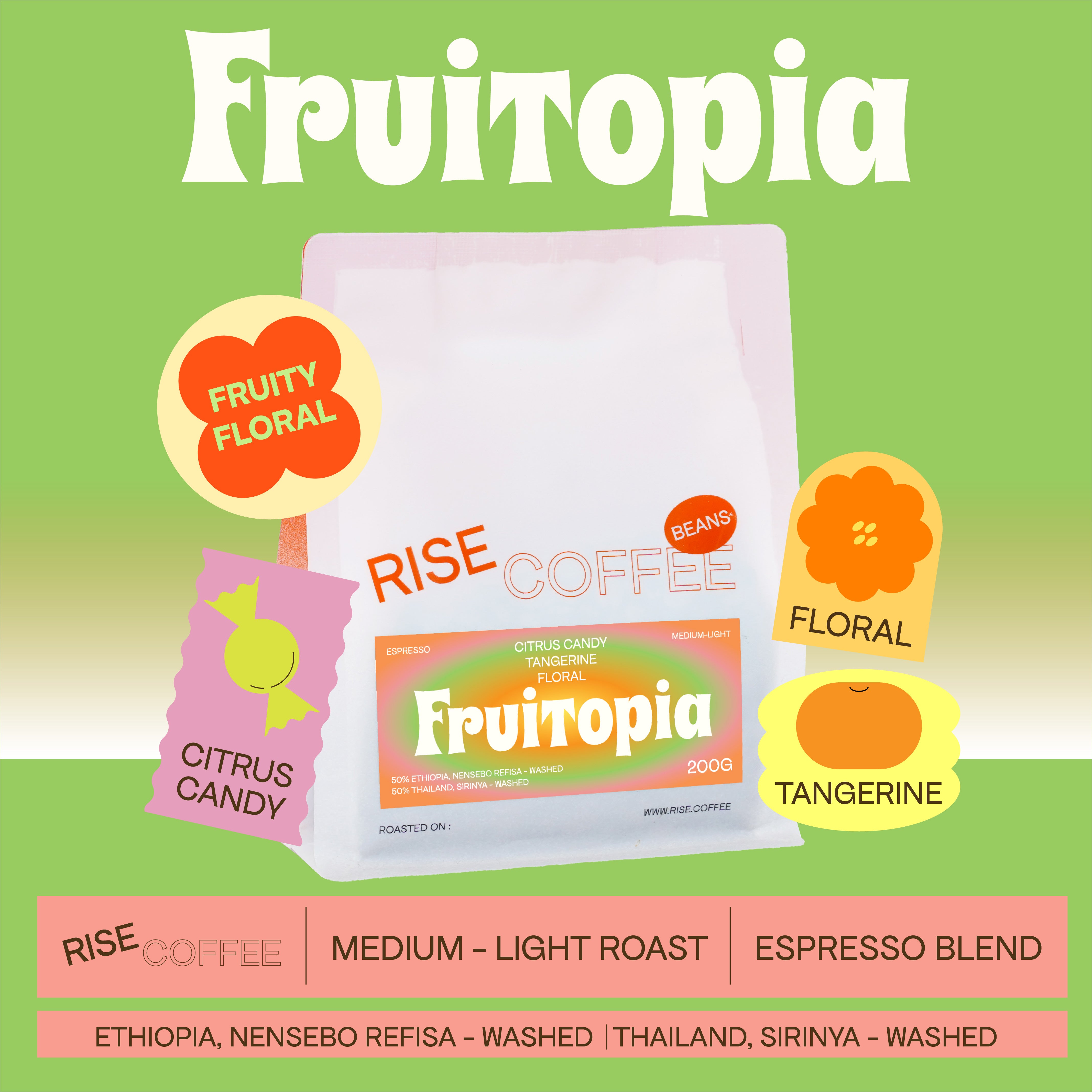 FRUITOPIA – RISE COFFEE